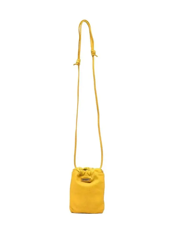 CATERINA LUCCHI Eva Leather Crossbody Bag - Yellow