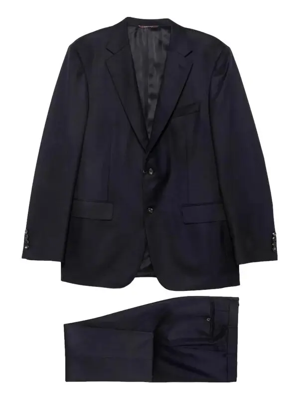 Canali Single-breasted Suit - Blue