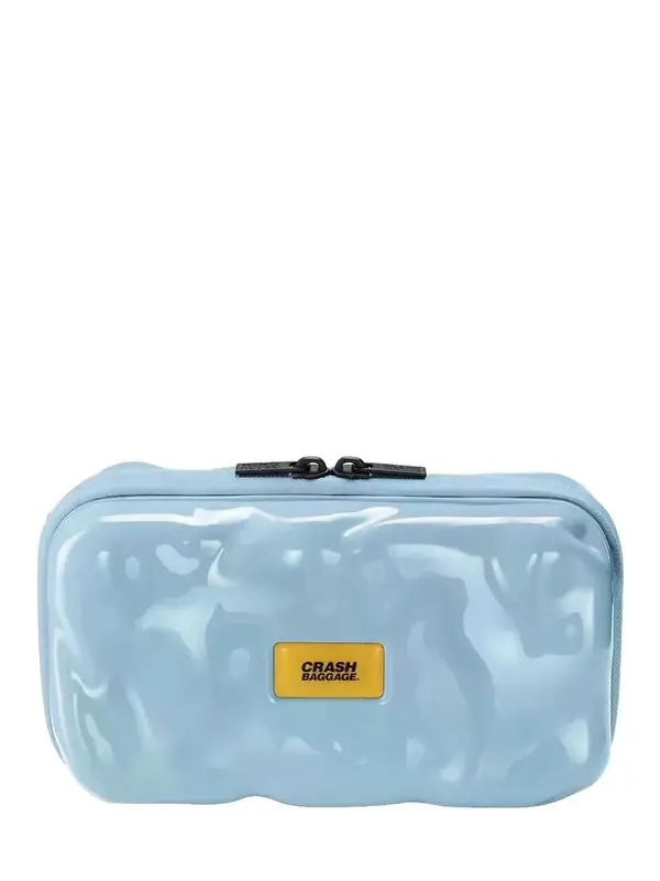 CRASH BAGGAGE Mini Icon Hard-case Clutch Bag - Blue