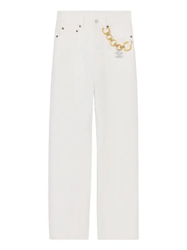 Celine Boyfriend Jeans 002 In Heavy Cotton Twill - No