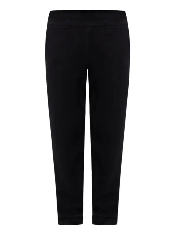 KNOWN SUPPLY Organic Cotton Mid Rise Pants - Black