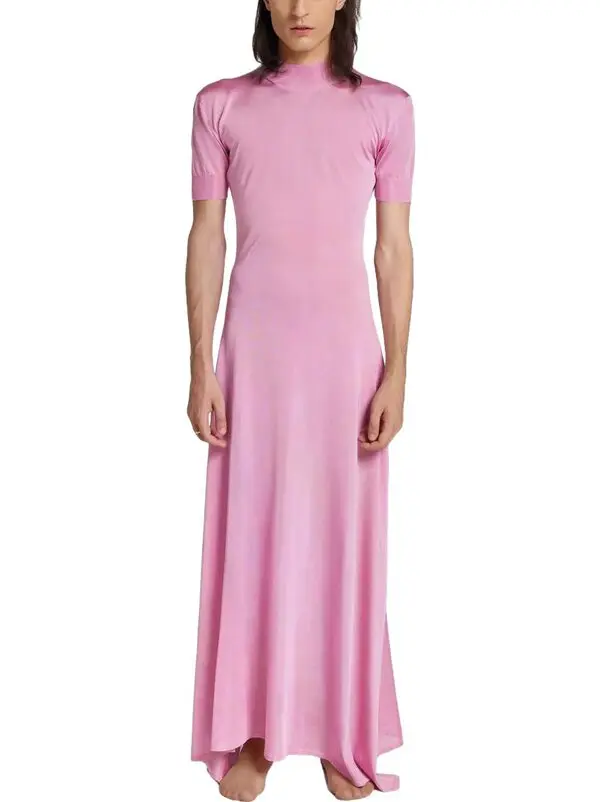 ROT The Hot Priest Button-back Dress - Pink