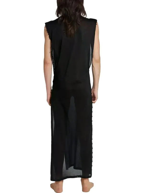 ROT The Vestal Button-fastening Dress - Black