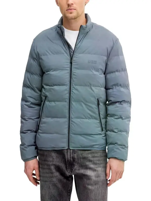 Guess Quilted Puffer Jacket - Blue