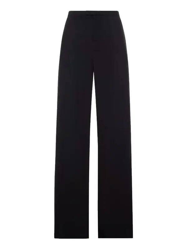 Gucci High-waisted Wide-leg Trousers - Black