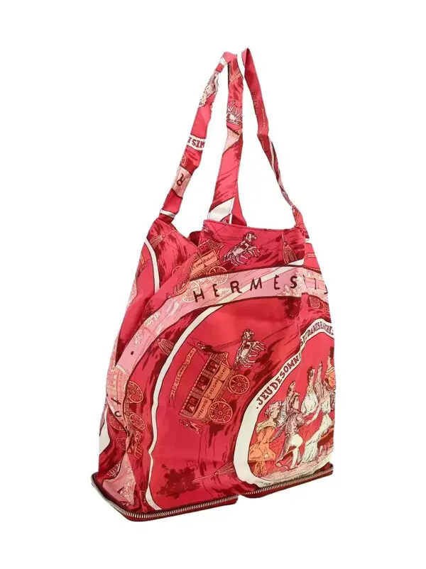 Hermès Silky Pop Tote Bag - Red