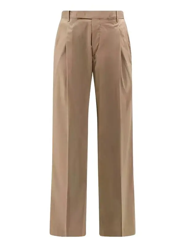 GERMANO 1952 Berlin Fit Pleated Trousers - Neutrals
