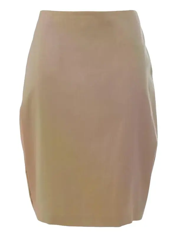 Celine 1990s Pencil Mini Skirt - Neutrals