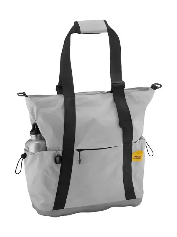 CRASH BAGGAGE Hard Tote Bag - Grey