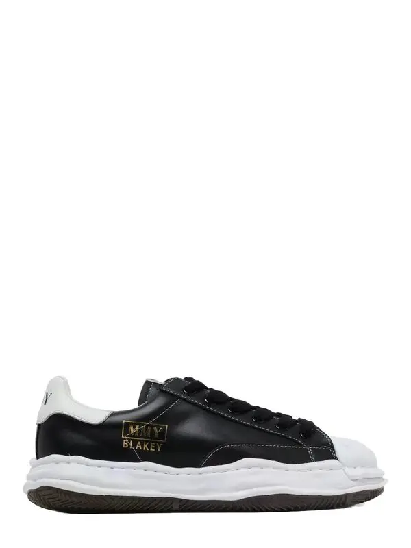 Mihara Yasuhiro Blakey Leather Sneakers - Black