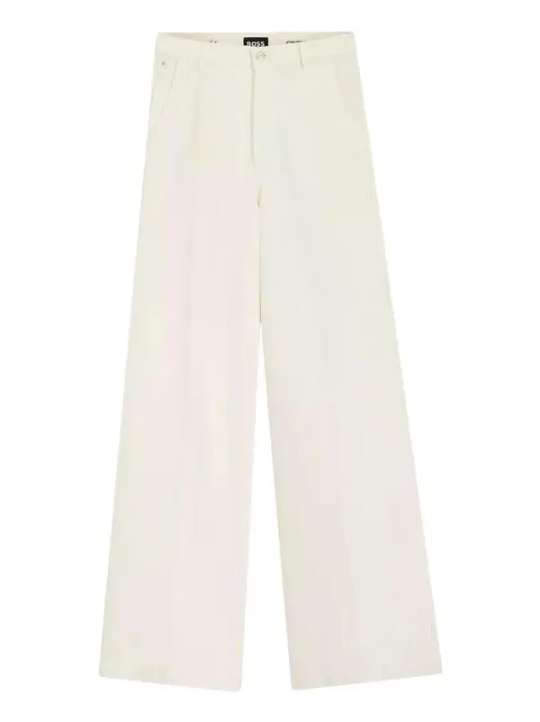 BOSS Wide-leg Jeans - Neutrals