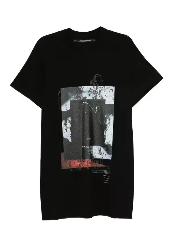 JULIUS Prayer Flare T-shirt - Black