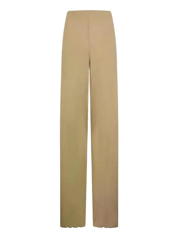 Alberta Ferretti High-waisted Trousers - Neutrals