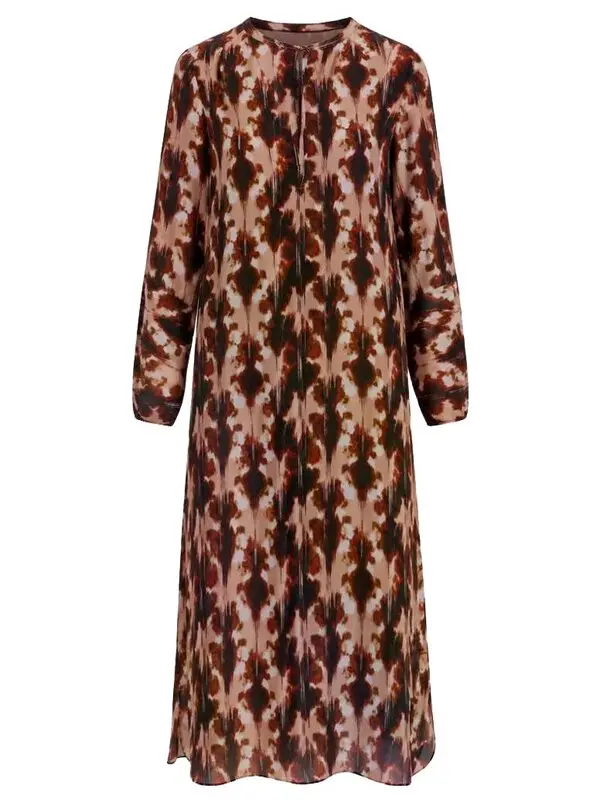 One Season Long Genie Maxi Dress - Brown