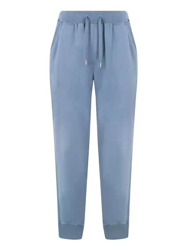 Fedeli Drawstring-waist Tapered Track Pants - Blue