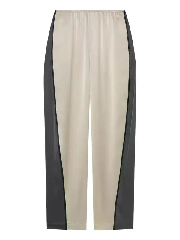 Nanushka Zoela Satin Track Pants - Neutrals