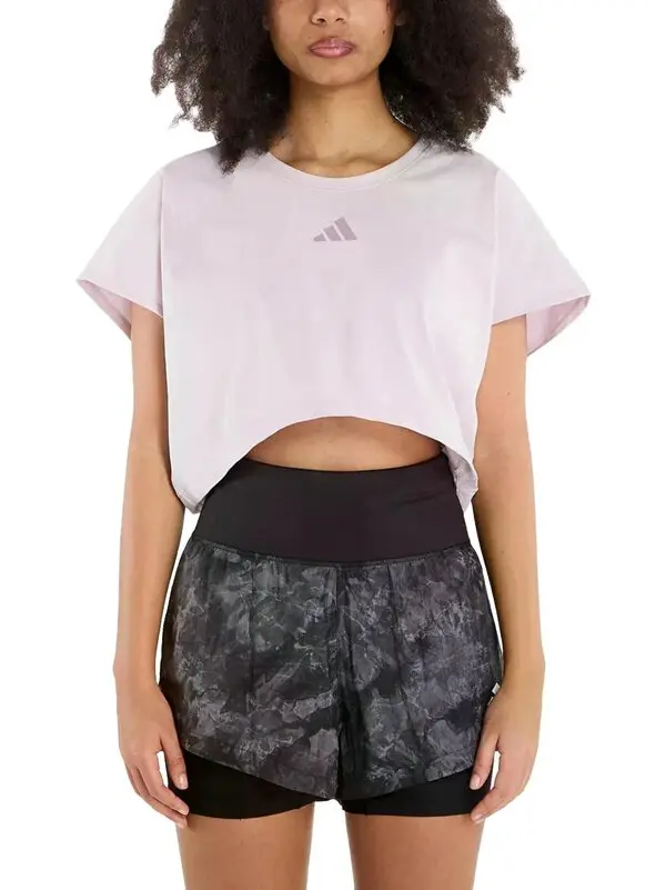 Adidas Primelift 3-stripes Cropped Tank Top - Black