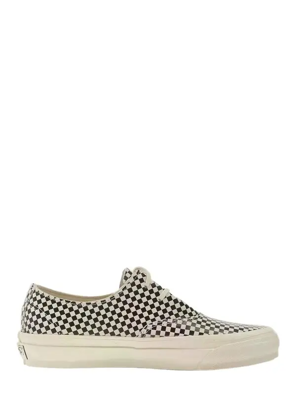 VANS Lx Authentic Ease Checkered Sneakers - Black