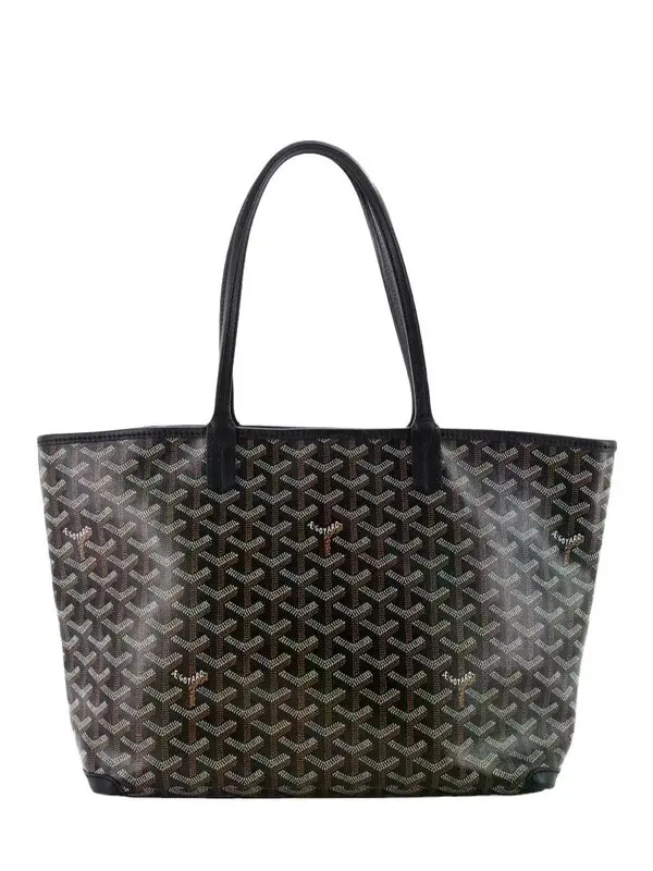 Goyard Artois Coated Canvas Pm Tote Bag - Black