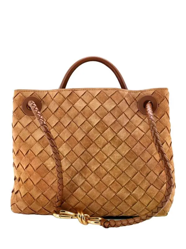 Bottega Veneta Andiamo Top Handle Bag - Brown