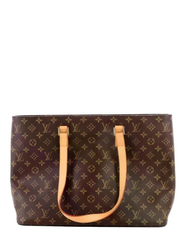 LOUIS VUITTON Monogram Canvas Luco Tote Bag - Brown