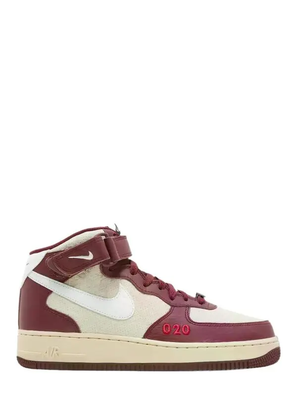 Nike Force 1 Mid "london" Sneakers - Red