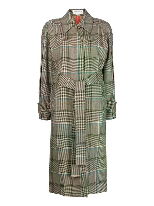 Victoria Beckham Reversible Single-breasted Coat - Brown