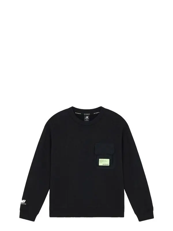 NEW BALANCE Cny Series 3d Pocket Pullover Hoodie - Black