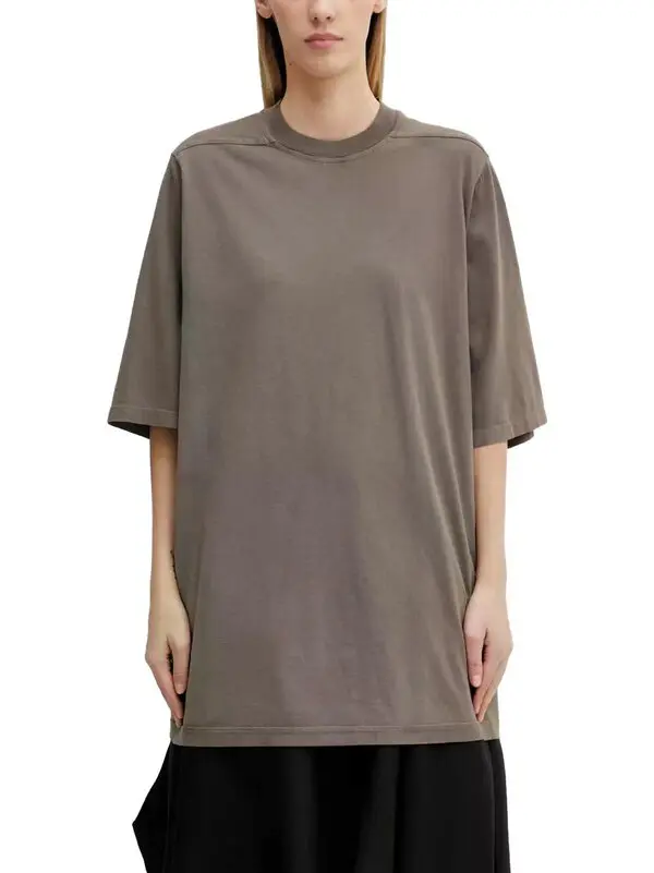 Rick Owens Jumbo Ss Oversized Crew-neck T-shirt - Brown