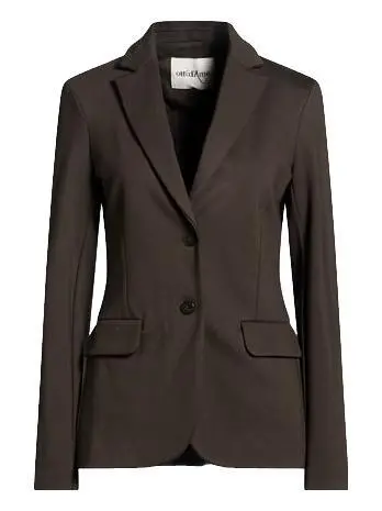 OTTOD'AME Single-breasted Blazer - Brown