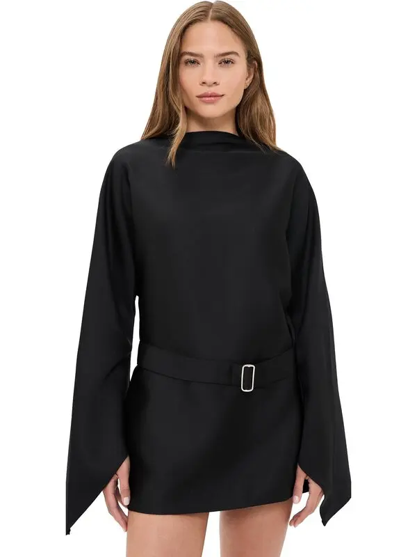 Lioness Touch Mini Dress - Noir