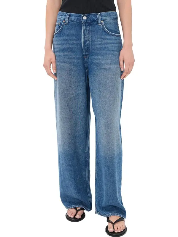 AGOLDE Rounded Baggy Jeans - Expression
