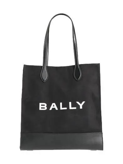 Bally Shopper Bag In Textile Fibers - Black