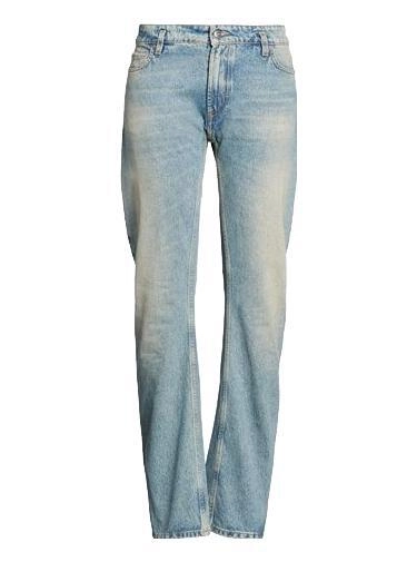 THE BIG WHITE BLUE Cotton Straight-leg Jeans - Blue