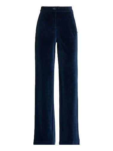 OTTOD'AME Cotton-polyester Chenille Pants - Blue