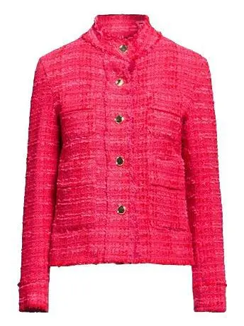 Pinko Textured Tweed Jacket - Pink