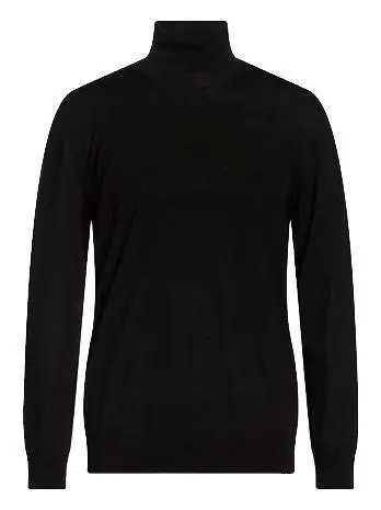 Barena Venezia Merino Wool Turtleneck - Black