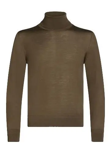 Barena Venezia Merino Wool Turtleneck - Green