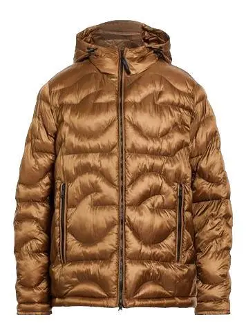Paul & Shark Quilted Nylon Jacket With Zip Pockets - Brown