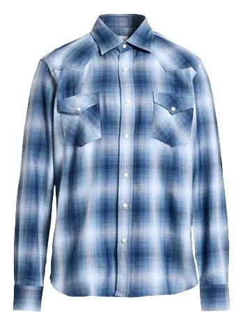 ALESSANDRO GHERARDI Shirt Size Cotton - Blue