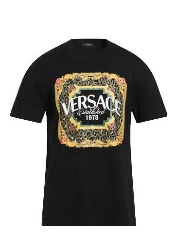 Versace T-shirt Size Cotton - Black