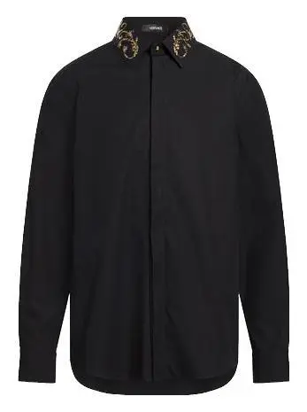 Versace Shirt Size Cotton - Black