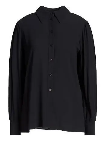 SILVIAN HEACH Viscose Crepe Shirt - Black