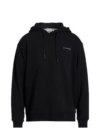 RICHMOND X Cotton Polyester French Terry Hooded Sweatshirt - Black