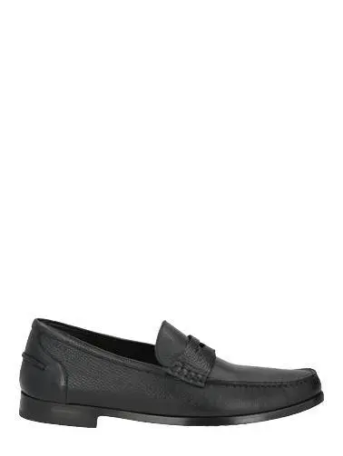 Bally Pebbled-leather Penny Loafers - Black
