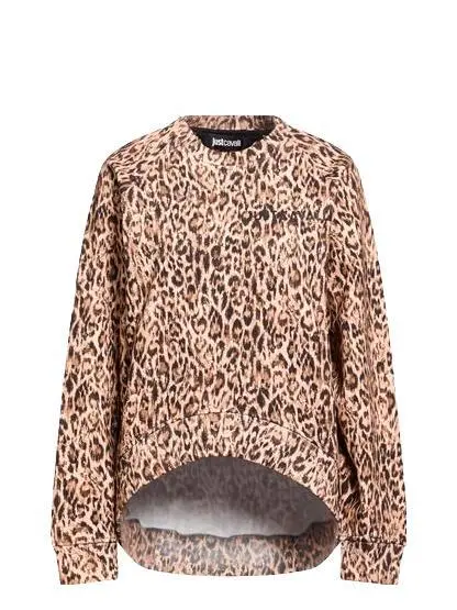 Just Cavalli Long Sleeve Crewneck Sweatshirt - Beige