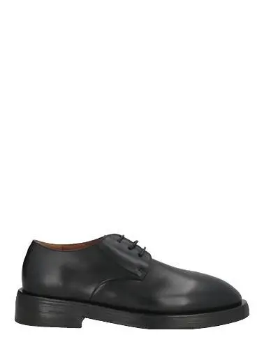 Marsèll Calfskin Lace-up Derby Shoes - Black