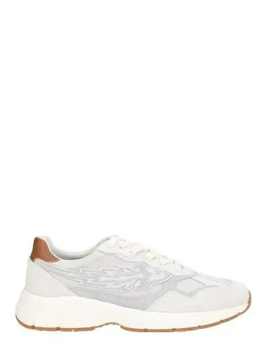 ENTERPRISE JAPAN Light Cow Leather Sneakers - Grey