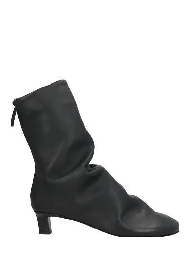 CastaÑer Leather Ankle Boots - Black