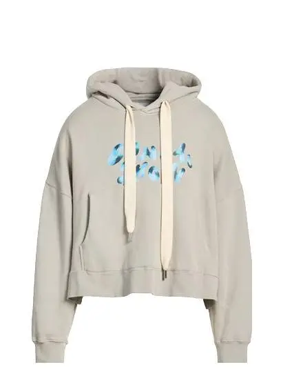 BONSAI Light Cotton Sweatshirt With Print - Grey